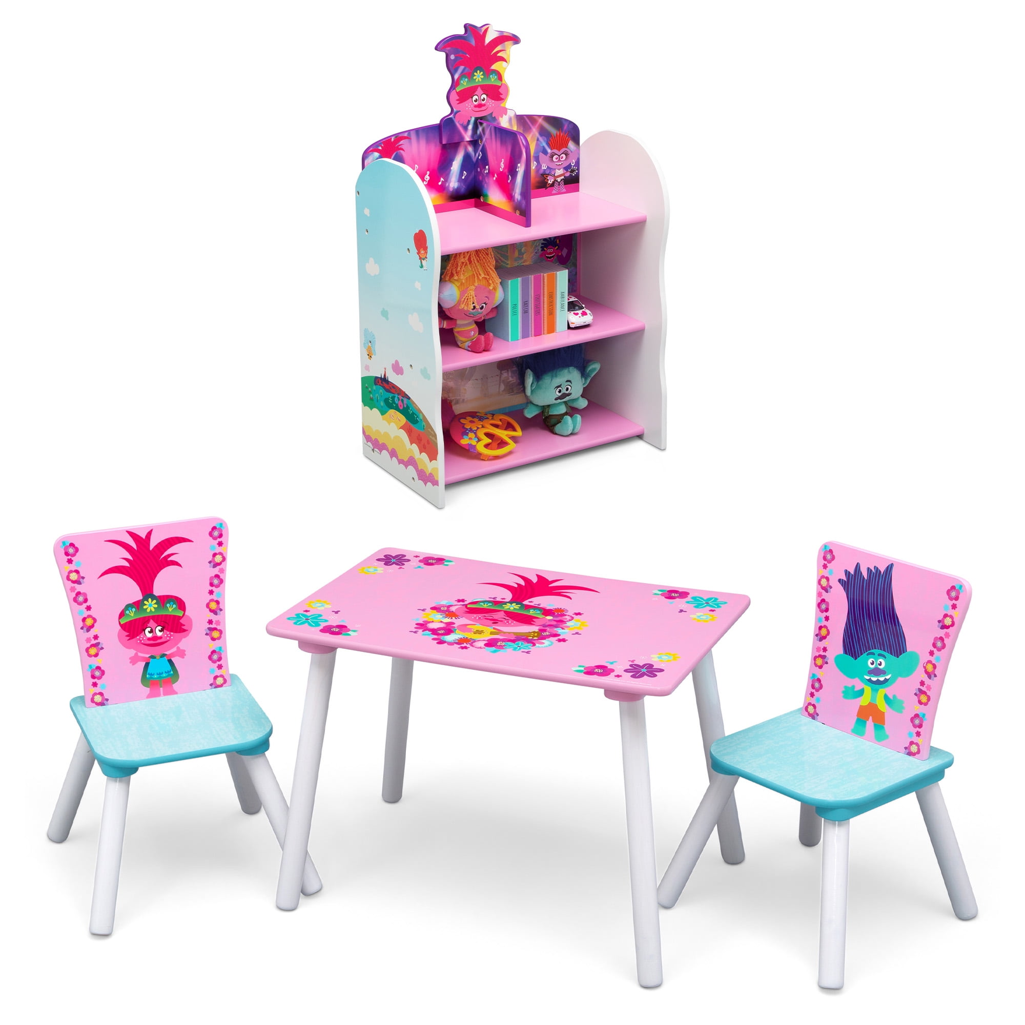 Trolls World Tour Chair Desk With Storage Bin 2024 www.alhudapk