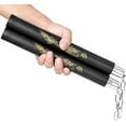 Snake Eye Tactical 12" Black Nunchaku Ninja Foam Nunchucks Dragon ...