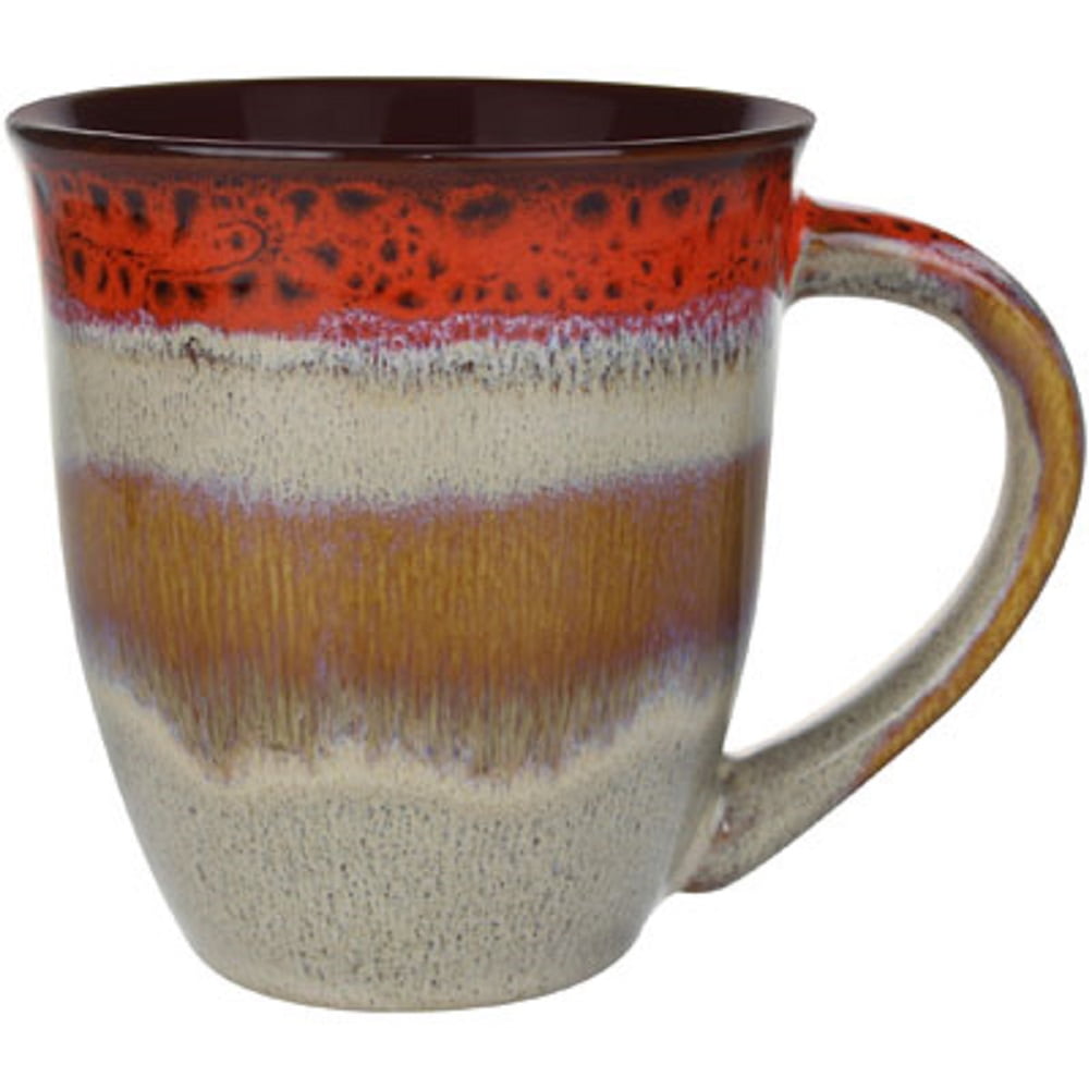 Fine Art Ceramics Art & Collectibles Polka dat flare mug etna.com.pe