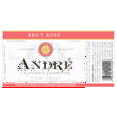 Andre Champagne Brut Sparkling Rose Wine, 750ml Bottle - Walmart.com
