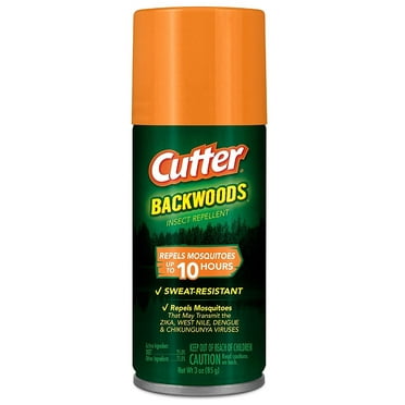 Cutter Dry Insect Repellent, Unscented Aerosol, 4oz - Mosquito ...