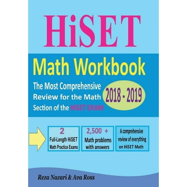 Accuplacer Math Workbook : Exercises, Activities, and Two Full-Length ...