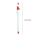 12Pcs Retractable Ballpoint Pen with Pen Clip, Signing Pen Pen Smooth ...