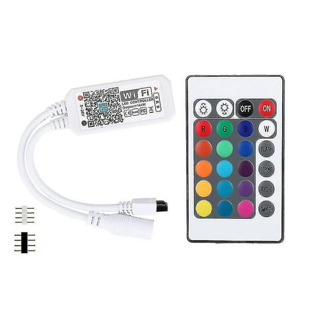 Infrared RF Remote Control LED Light with Music Controller Smart ...