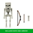 Minecraft Movie Skeleton Action Figure 4-Inch Posable Toy with ...