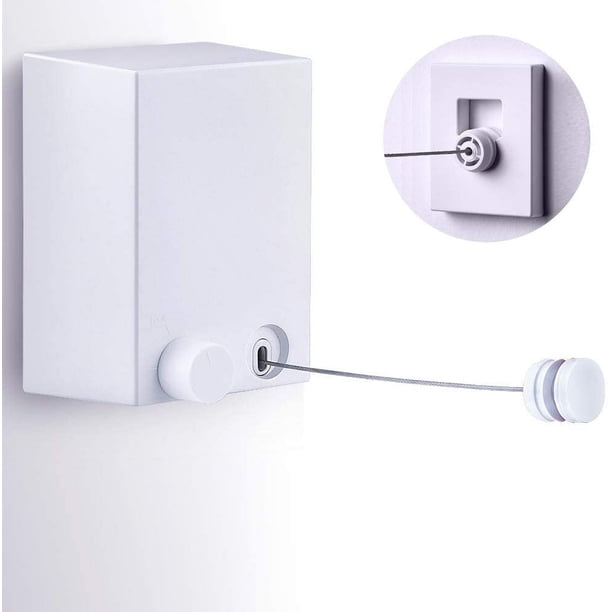 Retractable Clothesline Retractable Clothesline Stainless Steel Laundry ...