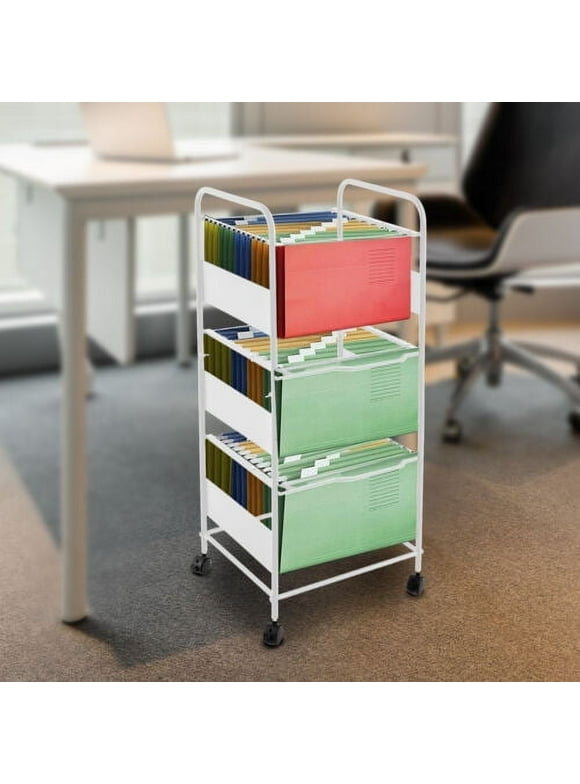 Plastic Rolling File Cabinets in Office Furniture - Walmart.com