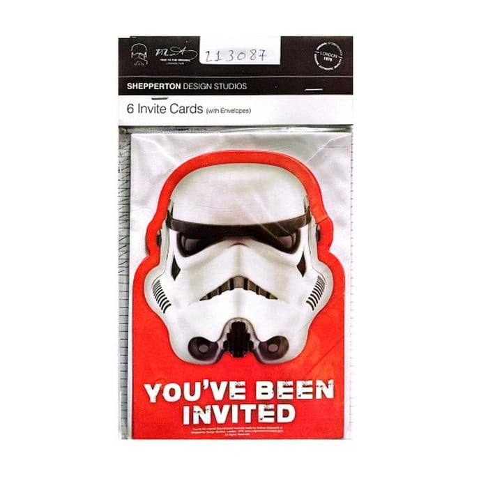 Click here for Star Wars Youve Been Invited Stormtrooper Invitati... prices
