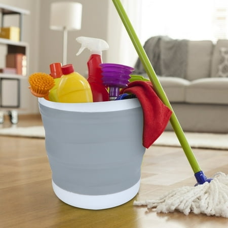 Collapsible Bucket,Portable Folding Water Container Car Wash Bucket ...