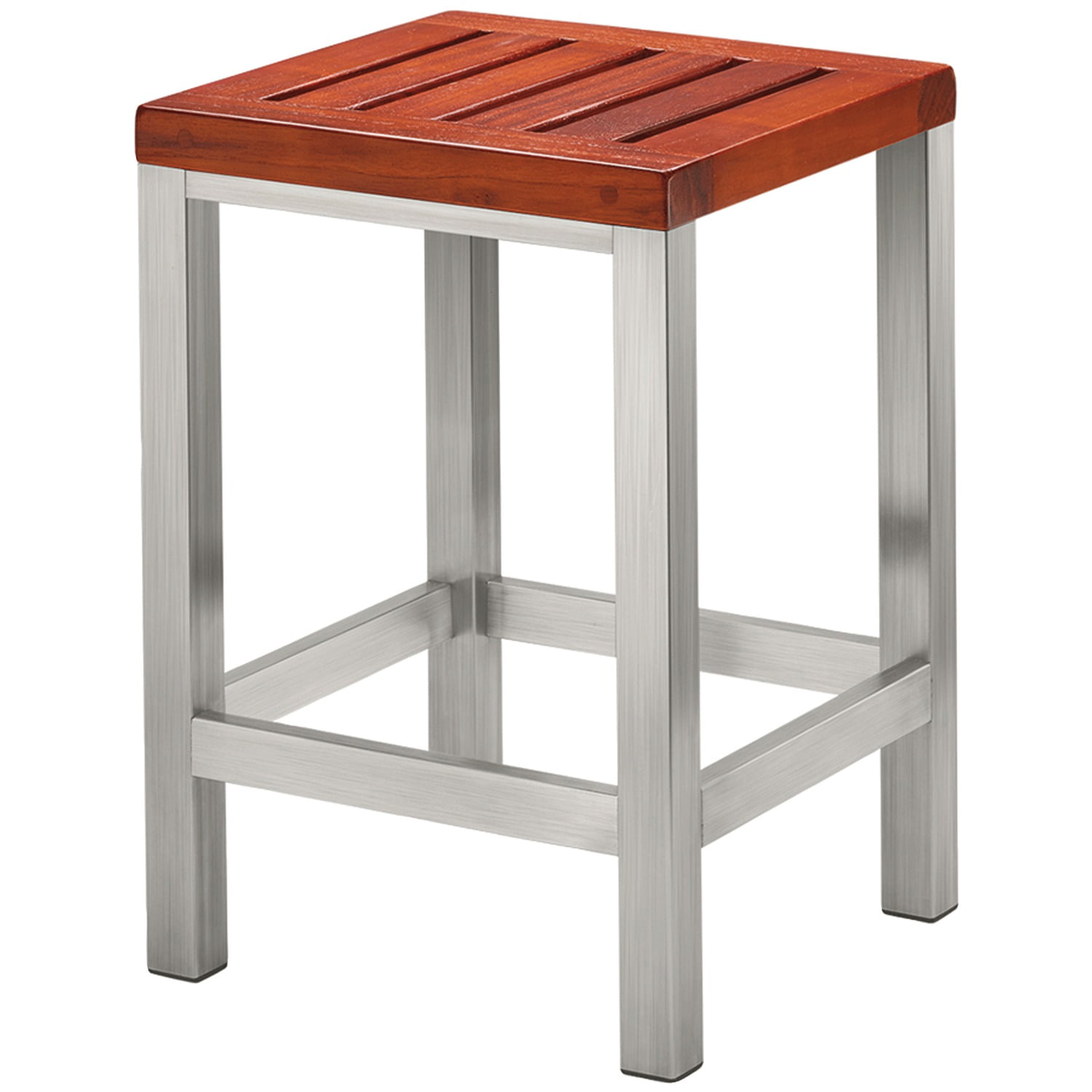 Conair Con07 The Brooklyn Collection Medium Bench (teak/stainless Steel ...