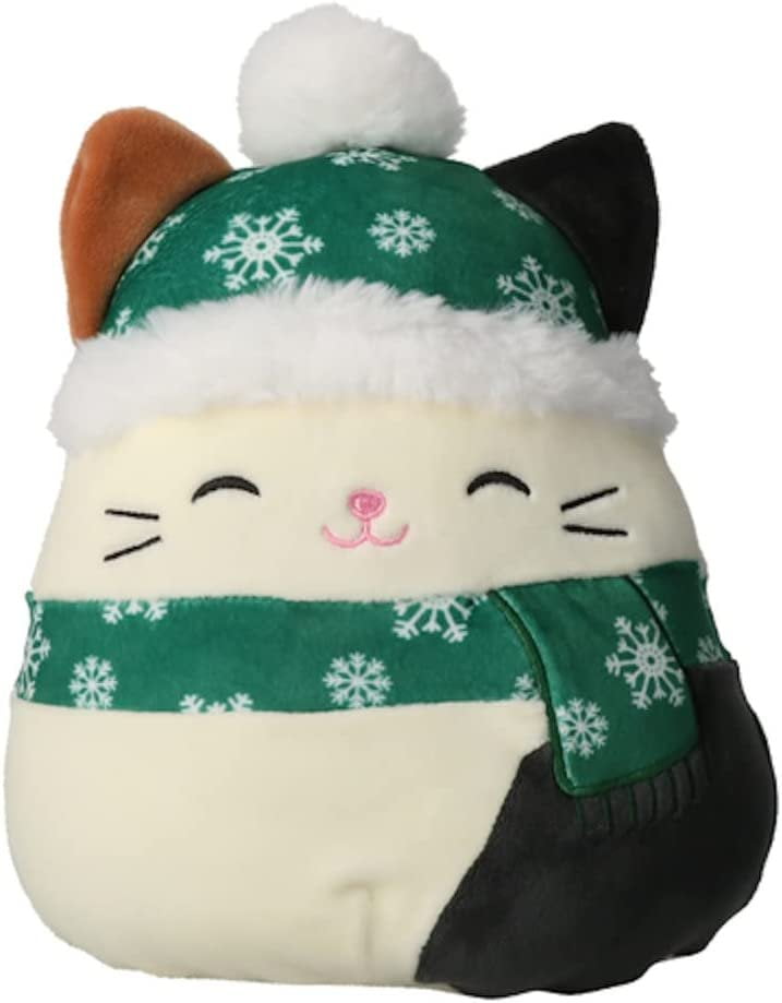Squishmallows 7" Cam the Cat with Scarf and Hat - Walmart.com
