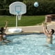 Dunn Rite Junior Hoop Portable Pool Basketball Hoop Stainless Steel Rim ...