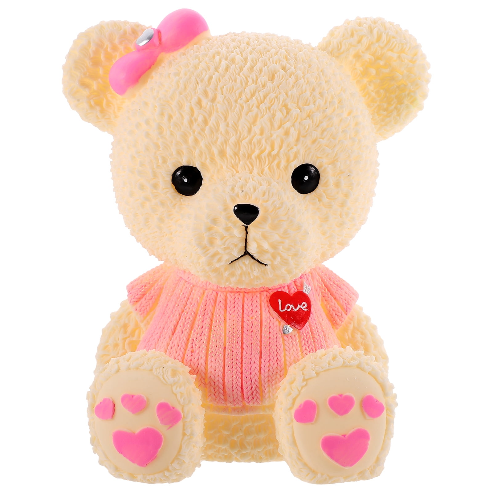 Click here for Oakleem Lovely Piggy Bank Coin Box Novelty Bear Sh... prices