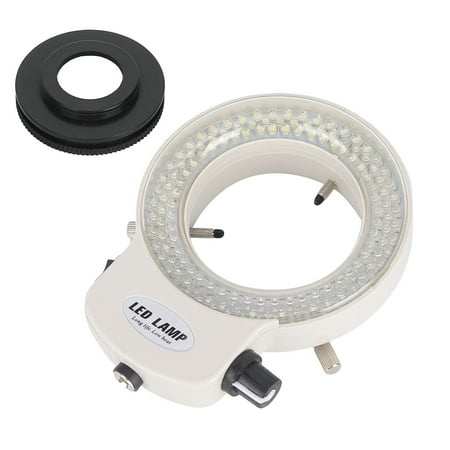 LED Ring Light,Adjustable 144 LED Ring Microscope LED Ring Light ...