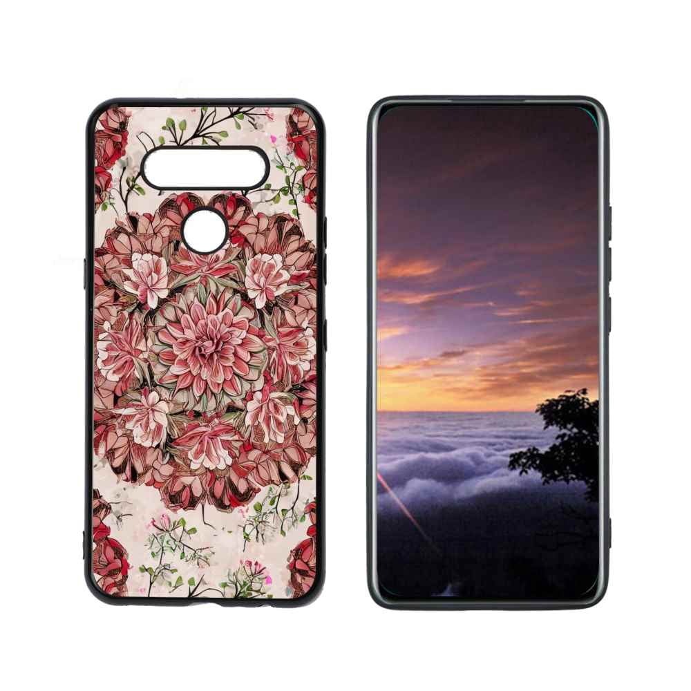 Flowers-111-93 Phone Case, Degined for LG K51 Case Men Women, Flexible ...