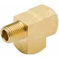 BDKWID-Brass Pipe Fitting, Street Tee, 3/8" NPT Female x 3/8" NPT Male ...