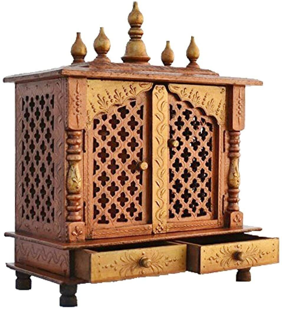 MDF Board Mandir For Home Pooja Ghar Wall Hanging Temple Home ...