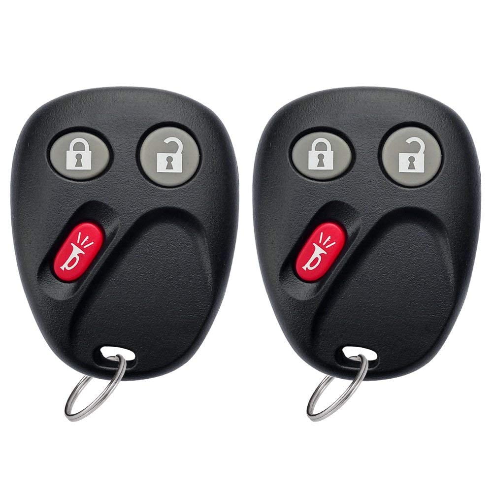 2 Keyless Entry Remote Key Fob Replacement 2003-2006 Chevy Avalanche ...
