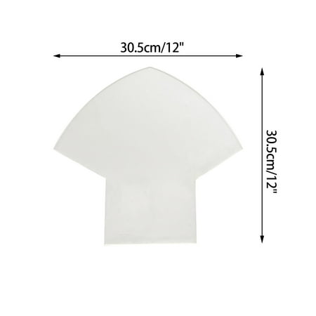 XZNGL Zipper Bag Art Ruler Template Sewing Tools Patchwork Transparent ...