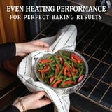 PLASTICPRO 8” Round Disposable Pans Non Stick Aluminum Foil Baking Pans ...