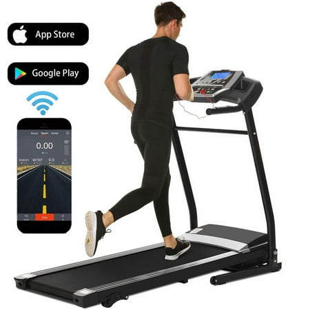 2.25HP Folding Treadmill Smart App Control Motorized Running Machine w ...