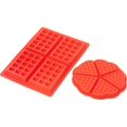 Food Grade Silicone Waffle Mold, Reusable & Flexible Non Stick Easy to ...