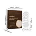 Microneedle Tanning Patches 7 Pieces Box Targeted Skin Care Uniform ...