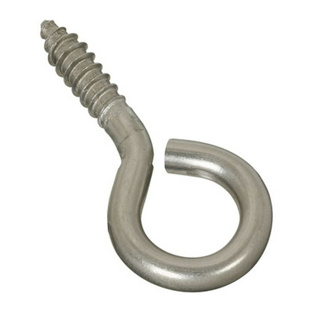 2pk National Hardware N220-459 Large Eye Screw Eye 2-5/8 Inch #2 ...