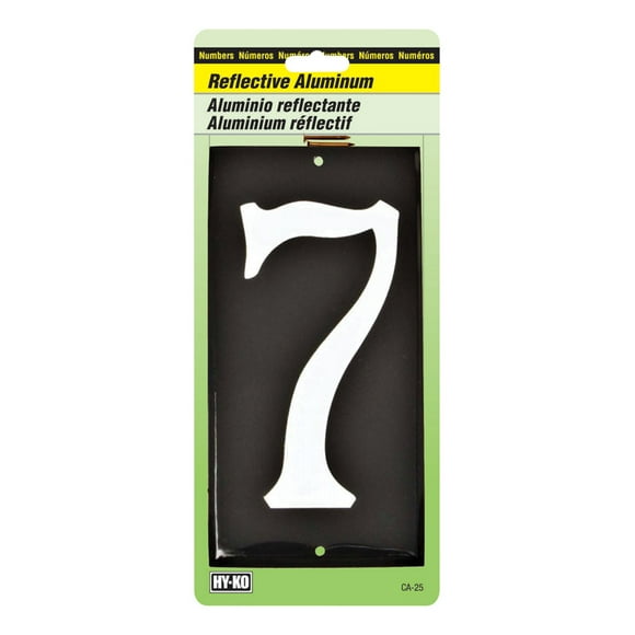 Reflective House Numbers