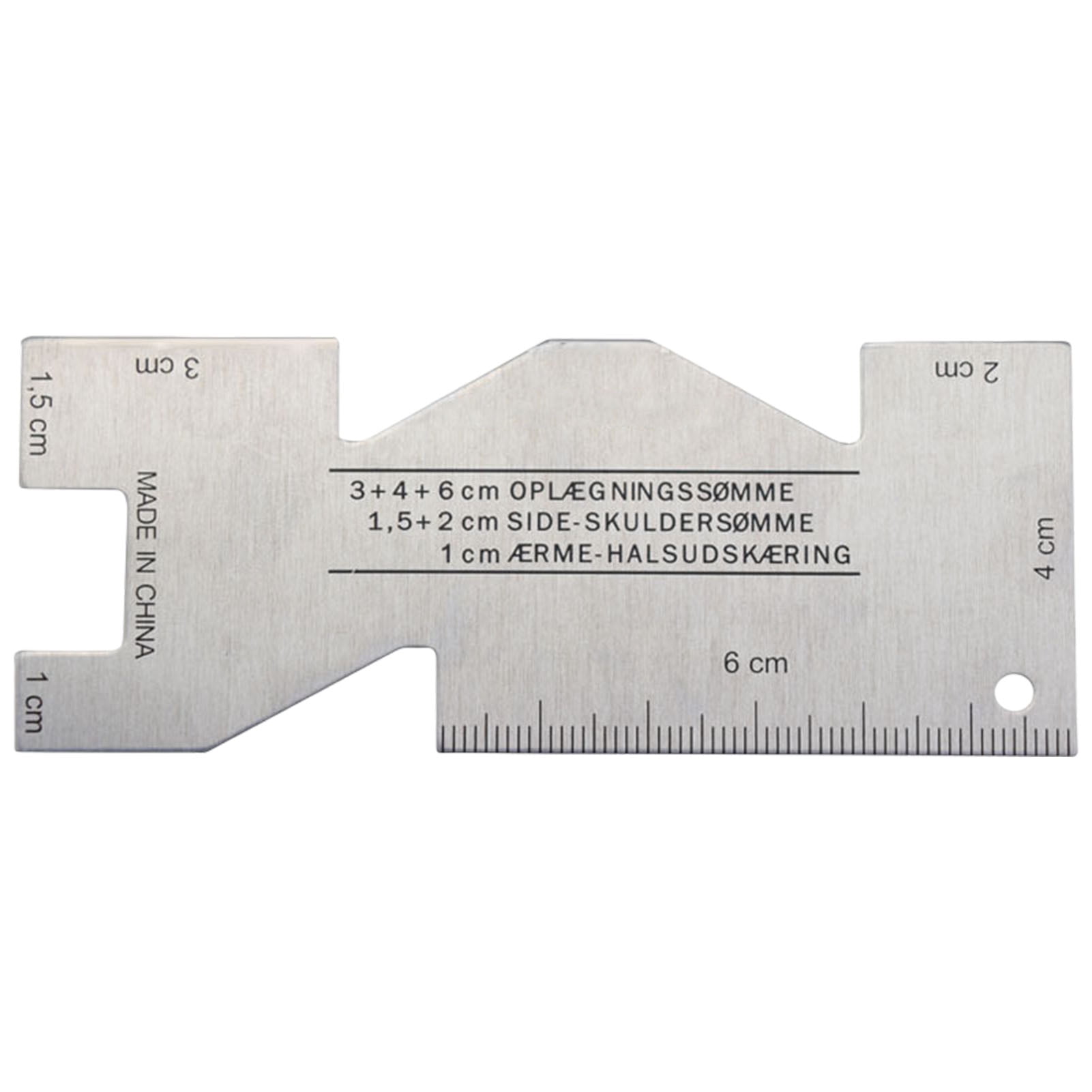 Lomubue Thickness Gauge Clear Lines Accurate Scale Break-resistant Anti-deformed Time-saving ...