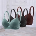 Daiosportswear 3 Pack Women'S Push Up Bra Comfortable Padded Lace ...