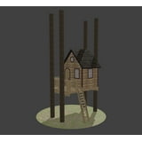 4 TREE TREEHOUSE KIT - SMALL - Walmart.com