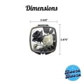 Black White Roses Dewy Travel Makeup Handbag Purse Small Pocket Compact ...