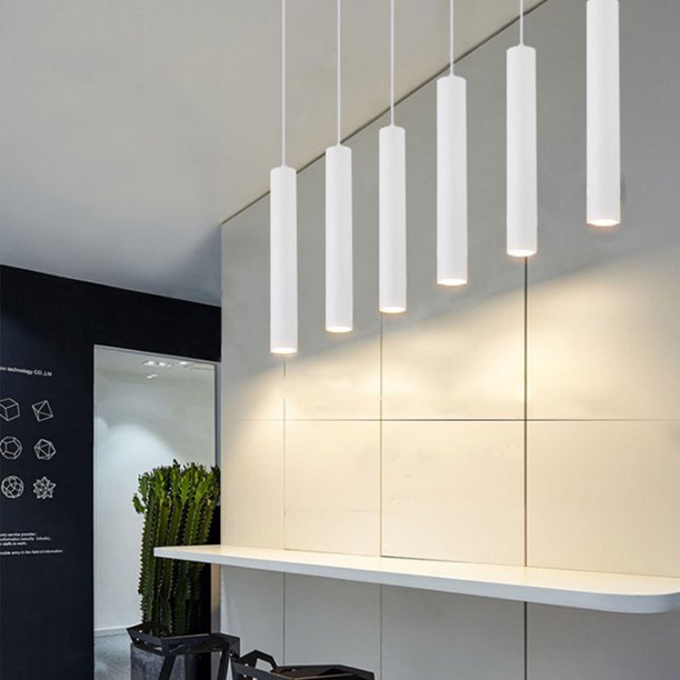 LED Pendant Light Fixtures Ceiling Hanging, Minimalist Chandelier ...