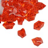 Efavormart 300 pcs RED Large Acrylic Ice Crystals Vase Fillers Table ...