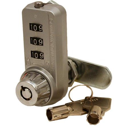 Combi-Cam Ultra 7440L-Key, 1.13 in., 3-Dial Lock, Chrome | Walmart Canada