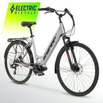 Hyper Bicycles 700C Adult E-Bike, 36V, 250W Mid-Drive Motor, Pedal ...
