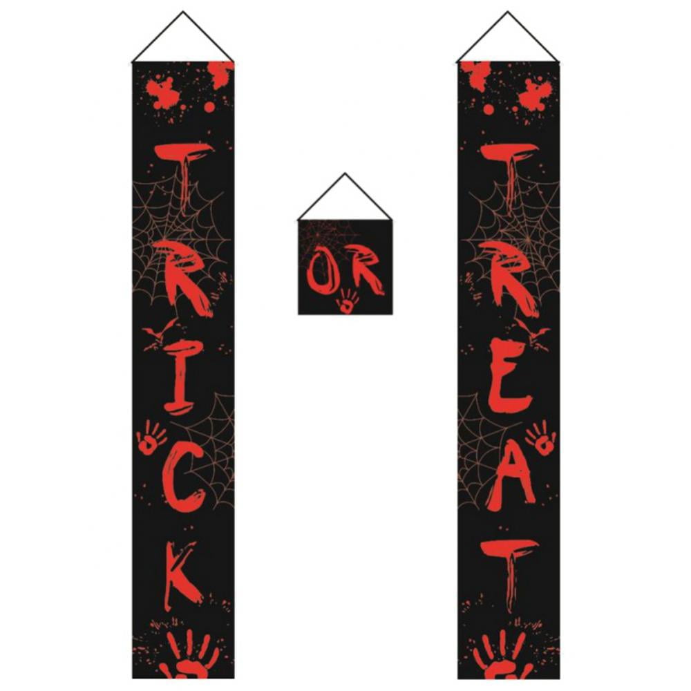 Halloween Decorations Outdoor | Trick or Treat & It's October Witches ...