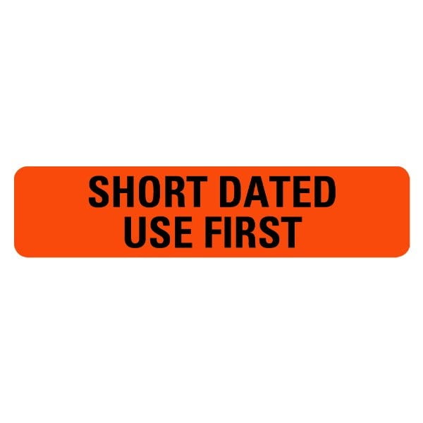 SHORT DATED USE FIRST Medical Labels - Walmart.com