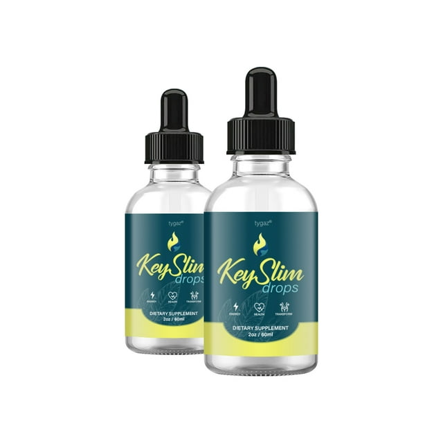 (2 Pack) Key Slim Liquid Drops - Key Slim Liquid Weight Loss Drops ...