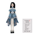 Faina E 1/4 Handmade BJD - Wuxia Lolita Disciple Full Set Y2K Martial ...