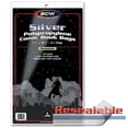 BCW Supplies Resealable Silver Comic Bags (100 Count Pack) - Walmart.com