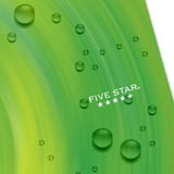 Five Star Green Waves Notebook Plus Study App, 1 Subject, Wide Ruled, 8 ...