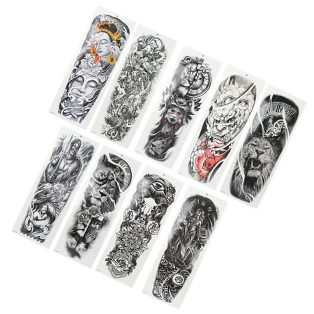 Temporary Stickers, Arm Stickers Stickers Patch Template 3D Stickers ...