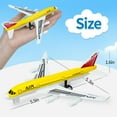 TYMZDYN Airplane Toys, Metal Pull Back Die Cast Aircraft Models ...