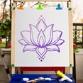 1sheet PET Plastic Drawing Painting Stencils Templates Square Creamy ...
