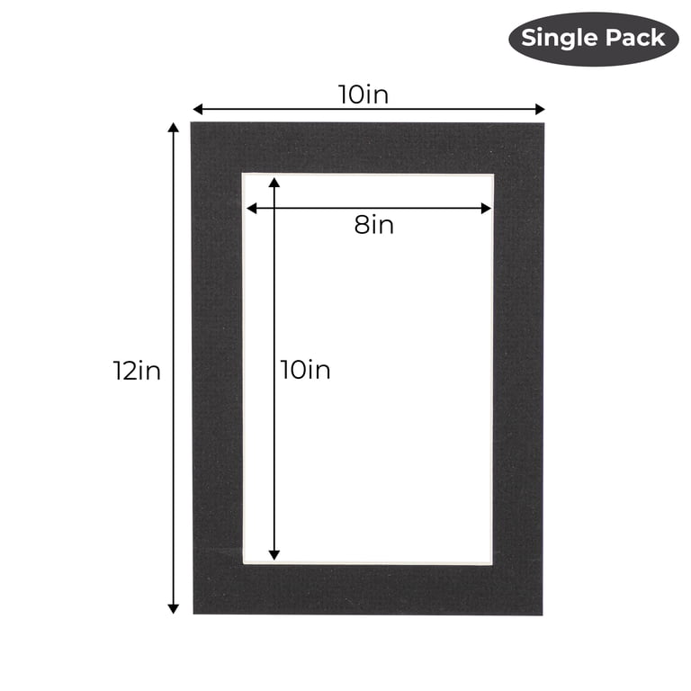 5x7 Picture Frame With Mat 5x7 Mat For 8x10 Frame - Precut Mat Board ...