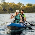 Pelican - Convertible Inflatable Tandem Kayak iESCAPE 110 - Navy Blue ...