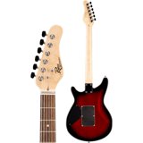 Rogue Rocketeer RR100 Electric Guitar with Tuner and Pickup, Red Burst ...