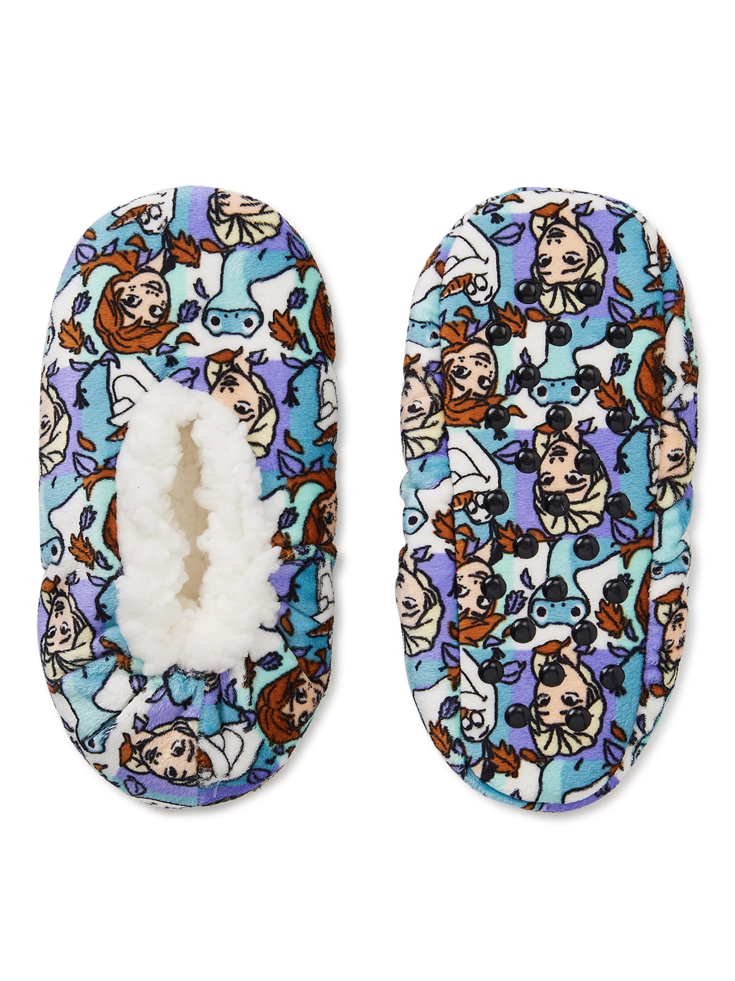 Frozen Girls’ Slipper Socks, Sizes S-L - Walmart.com